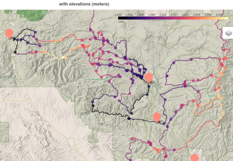 Trails and Graph Theory 19: Elevation – Sagebrush Trails